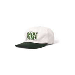 Rolling Green Golf Cap: Classic Augusta Colourway with a Wavy Stitch ...